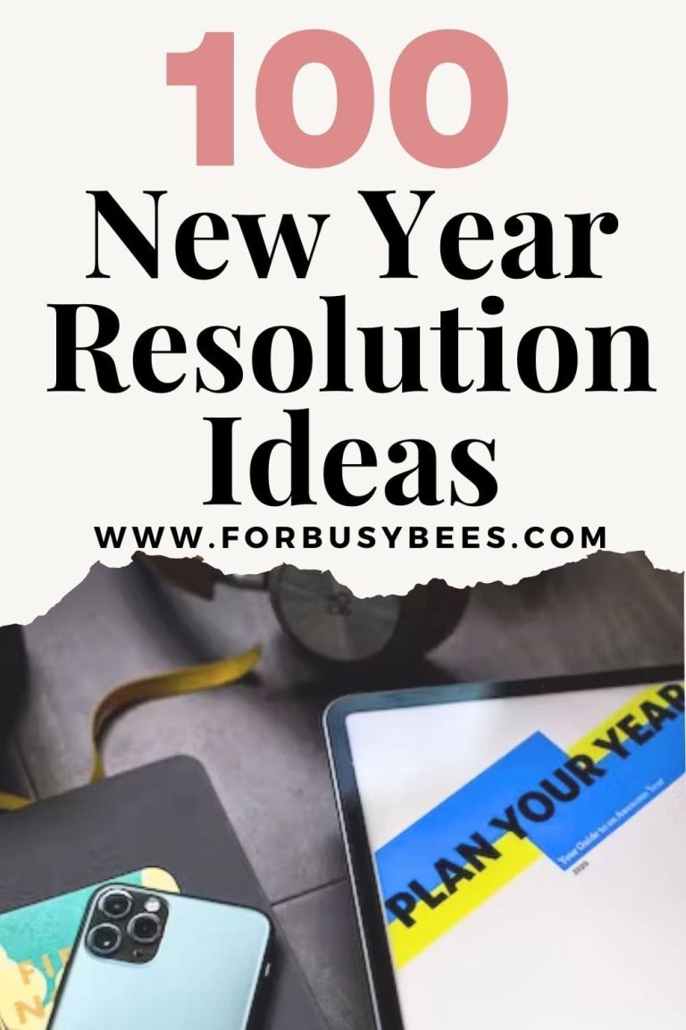 100 Unique New Year's Resolutions for 2026