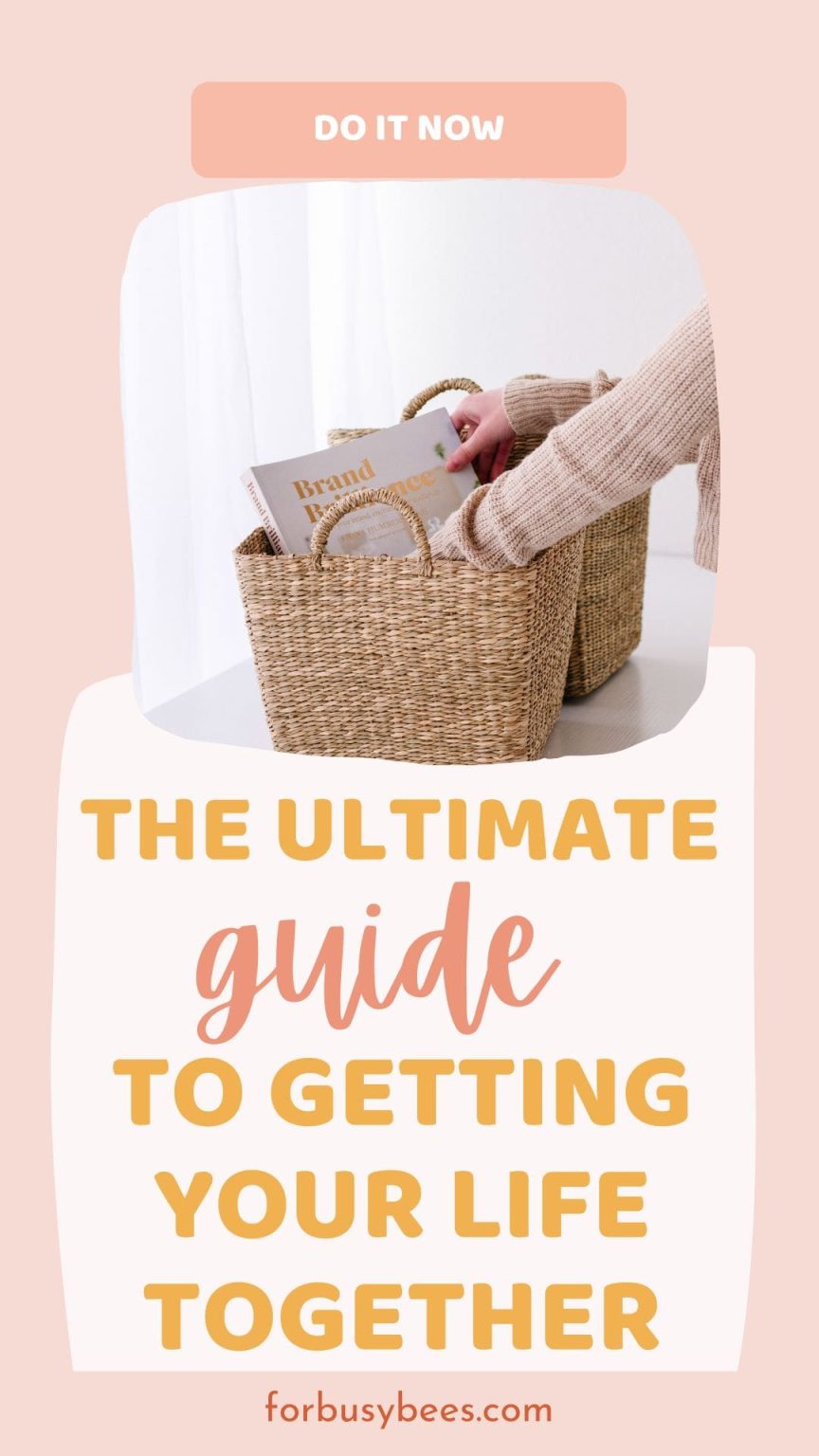 10 Ways I Get My Life Together With Checklists - For Busy Bee's