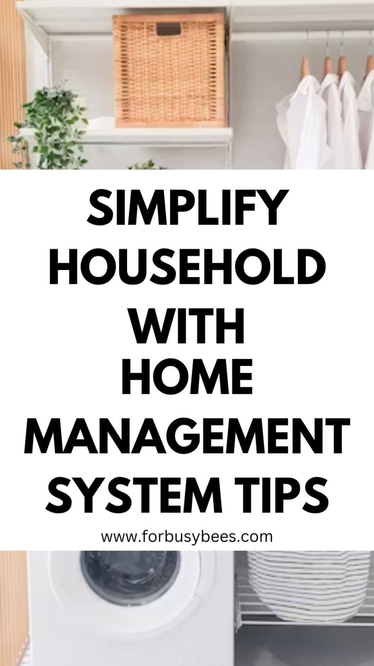 Home Management System to Run Household Smoothly
