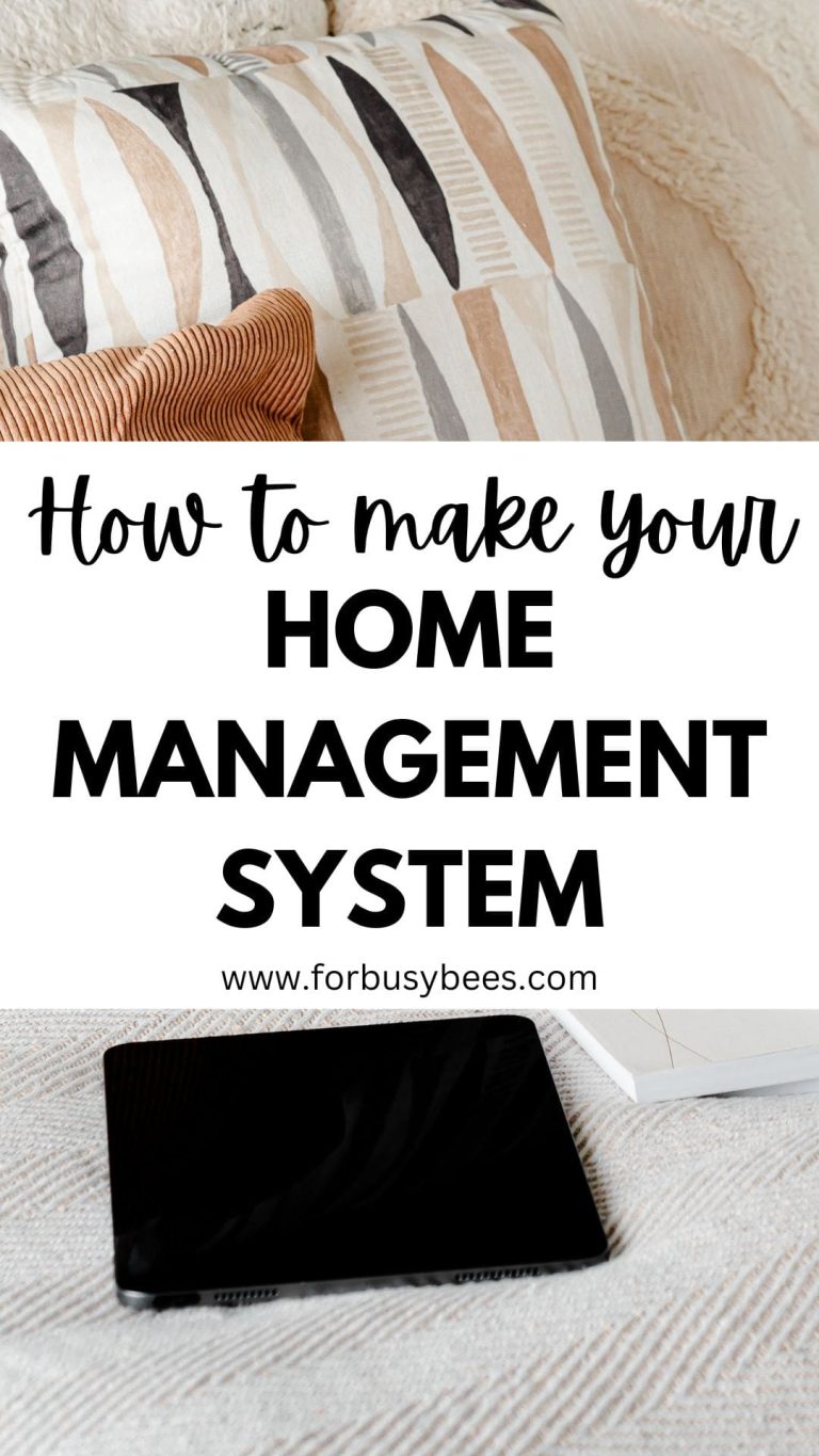 Home Management System to Run Household Smoothly