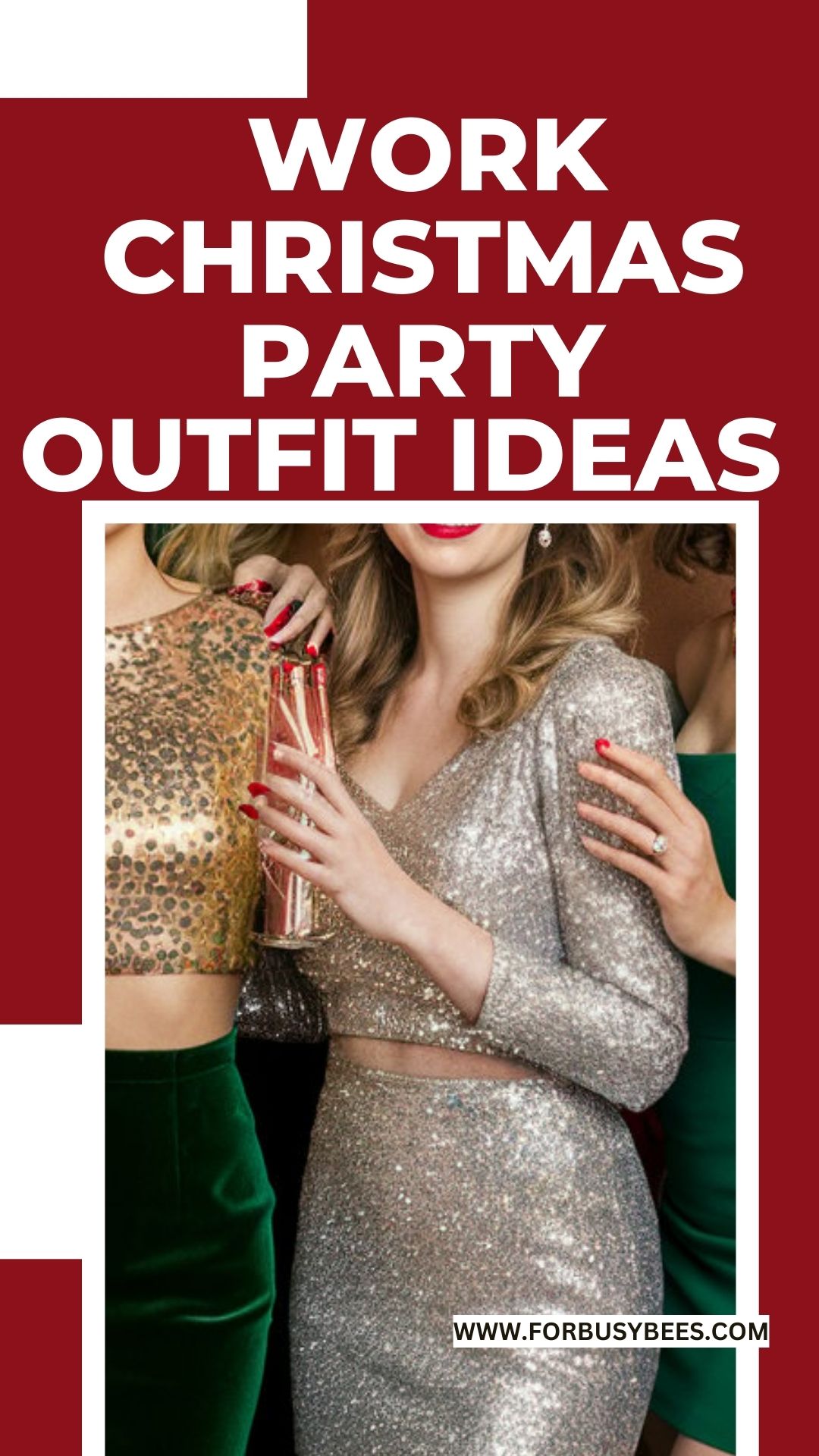 Work Christmas Party Outfit Ideas for Women - For Busy Bee's